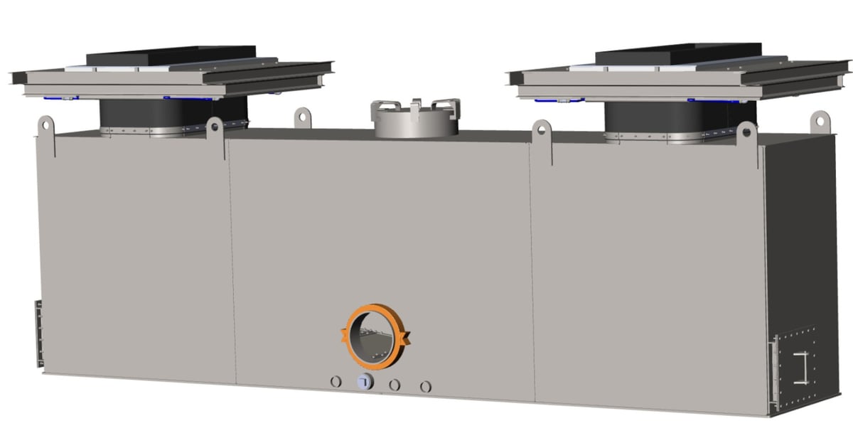 Gravity-Loaded Storage Vessel