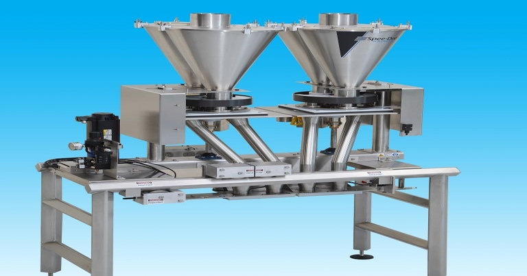 Combination Filler Simultaneously Fills Two or More Products
