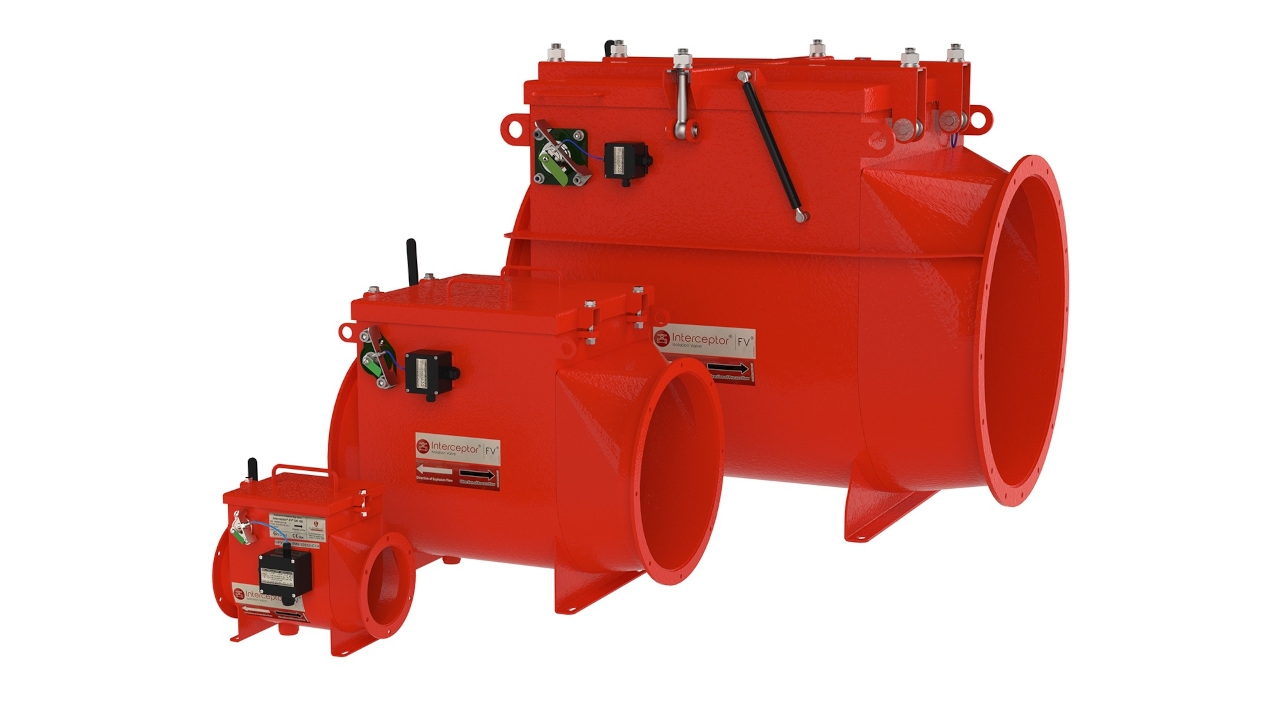 Explosion Isolation Flap Valve is a Passive Solution