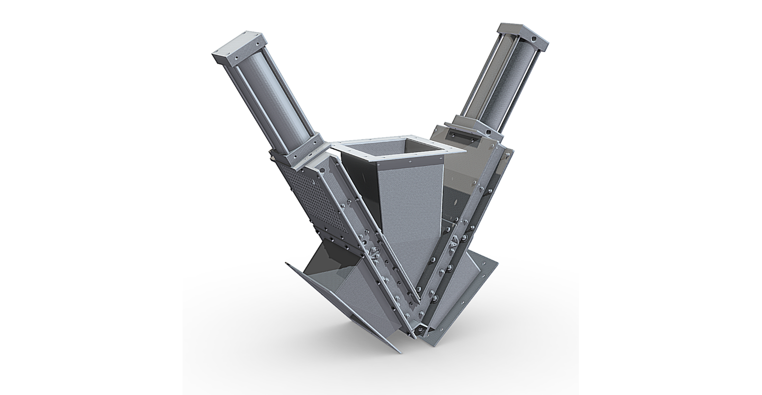 Gravity Slide Gate and Diverting Options