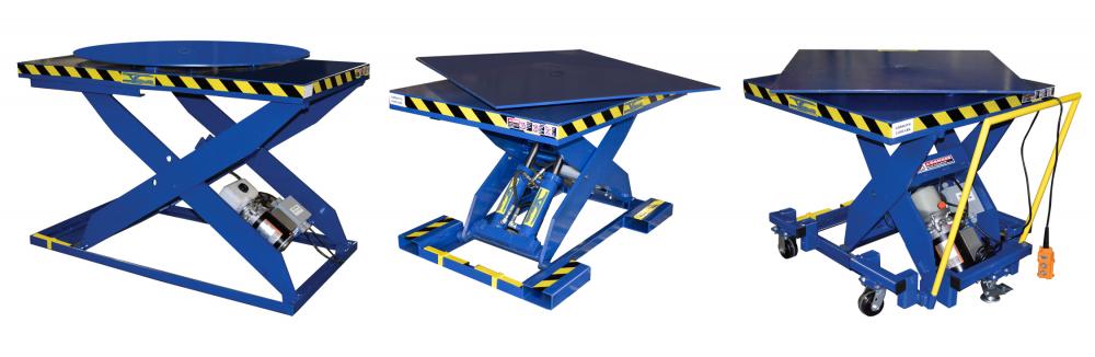 Hydraulic and Pneumatic Verti-Lift Positioners