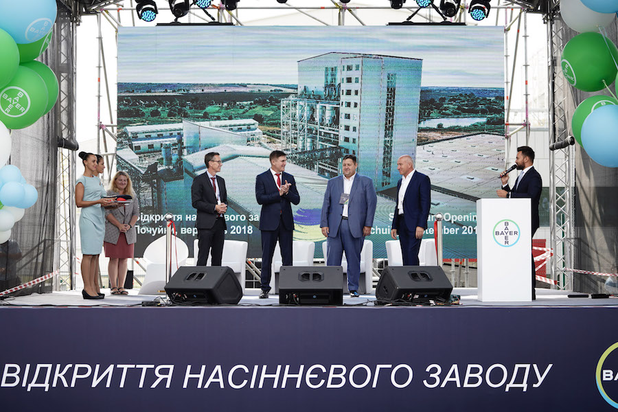 Bayer Opens New $200M Corn Seed Processing Plant