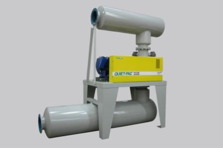 Quiet-Pac Blower Has Intake and Discharge Silencer