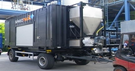 Dust-Free Container Loading System