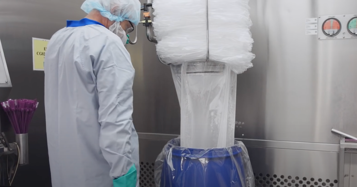 AstraZeneca Demonstrates the API Powder Production Process