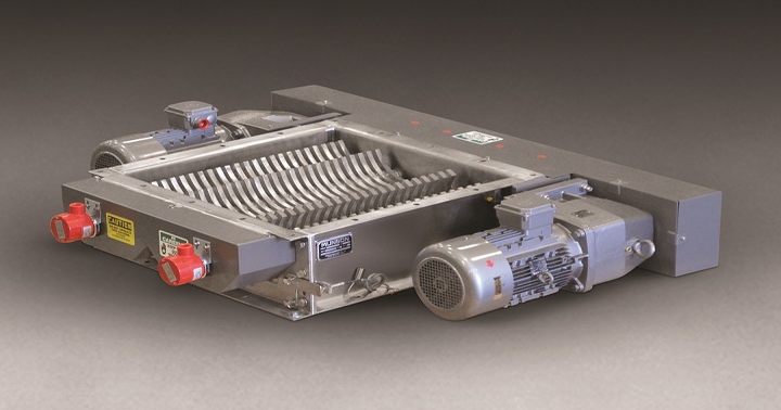 New Sanitary Lump Breaker Has Dual Drives, Side-Removal Screens