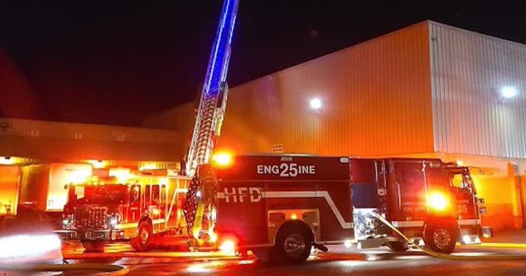 Machine Catches on Fire at Packaging Corp. of America Plant