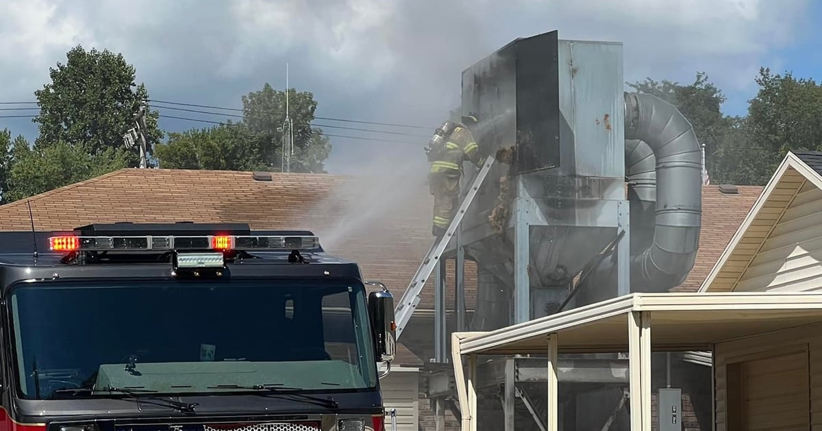 Dust Collector Fire Ignites at Missouri Facility