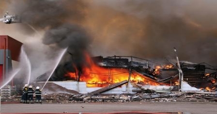 Spark Detection and Extinguishing System for Dust Collector Fires