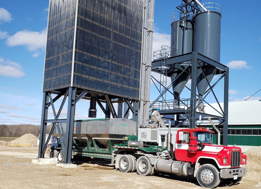 Hensall Co-op Opens New Fertilizer Tower in Ontario