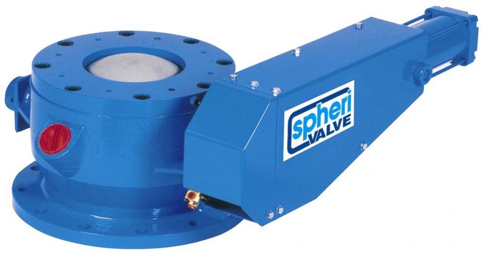 Pressure-Tight Compressed Air-Operated Valve