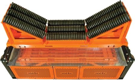 High-Speed Roller Cradle for High-Volume Conveying