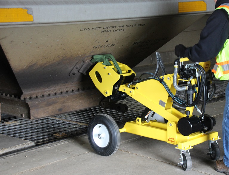 Safer, Fast Way to Unload Hopper Cars