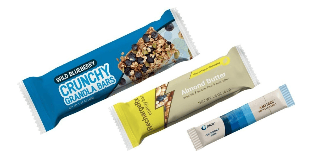 Amcor Debuts High-Barrier Laminated Paper Packaging