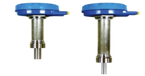 Pipe Extended Vibrating Rod Point Level Sensor for Solids Detection