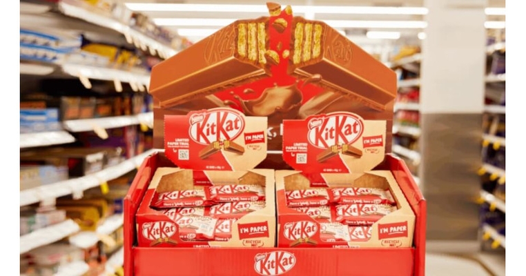 Nestlé Introduces Recyclable Paper Packaging
