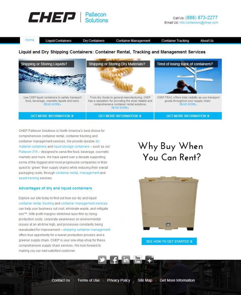 CHEP Pallecon Solutions Unveils New Website