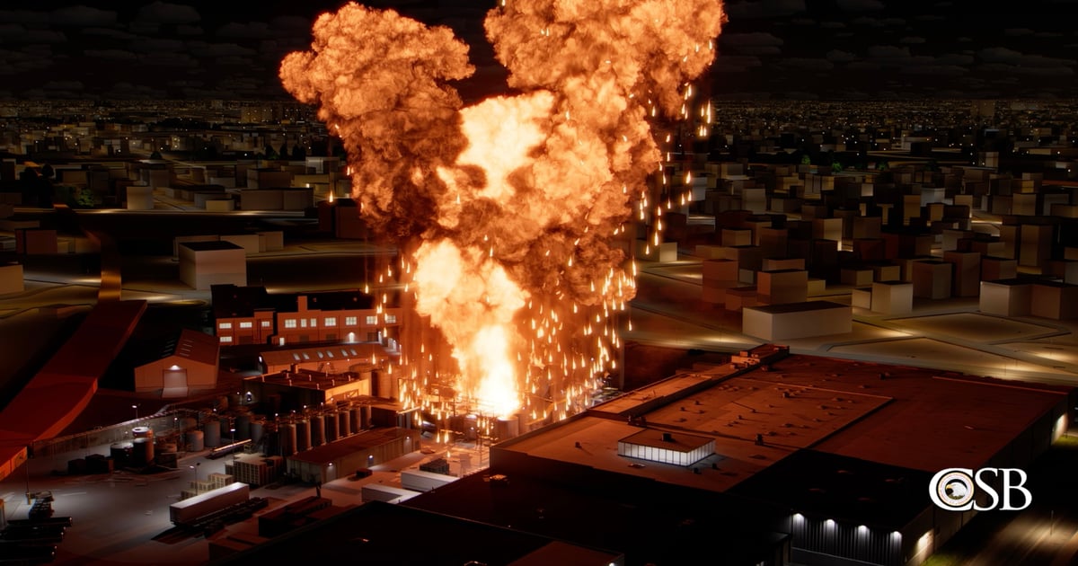 Chemical Safety Board Releases Video on 2021 Fatal Explosion