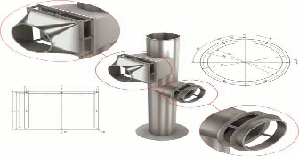 Adapter Flanges for Modular Pipework System