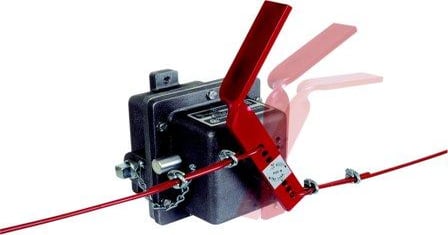 Safety Stop Switch Detects Cable Breaks