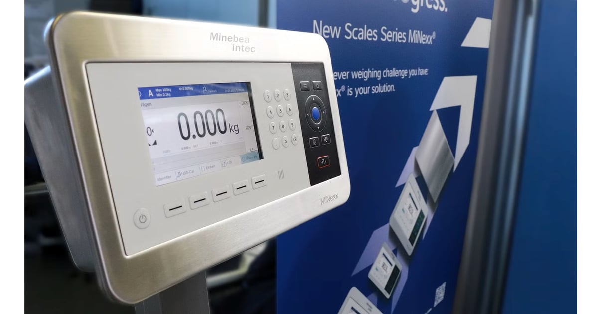 Minebea Intec Debuts Weighing Indicators & Floor Scale