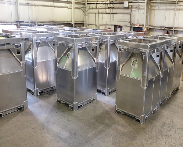 Aluminum Cone Top IBCs