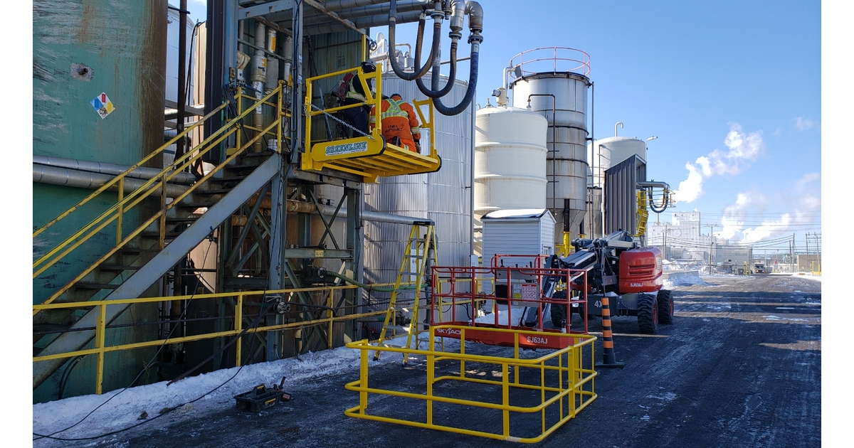 Safe Access & Fall Protection for Truck Loading System