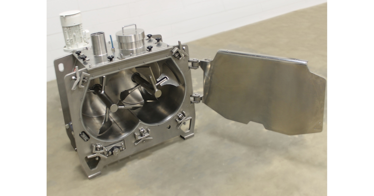 Gericke to Unveil High-Speed, Compact Mixer