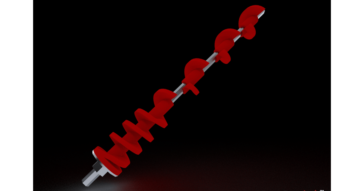 Screw Conveyors Incorporate Modular Techno Polymer Screws