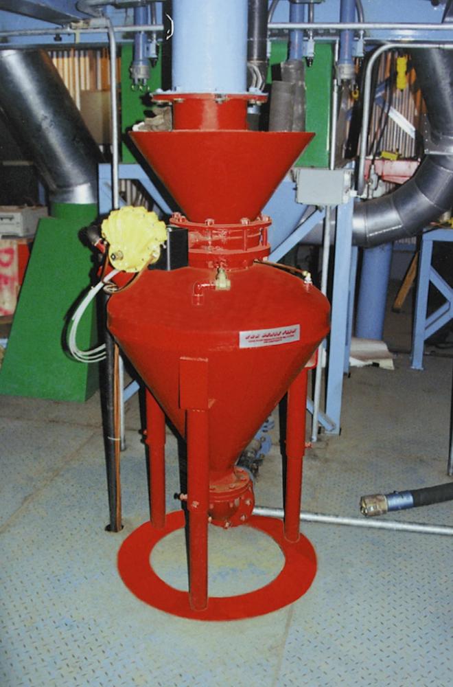 Dense Flow Dense-Phase Pneumatic Conveying System