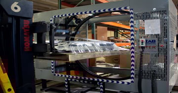 Tornado Wraps Entire Pallet Load in 15 Seconds