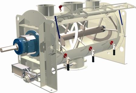 Mixing and Blending Bulk Solids and Pastes