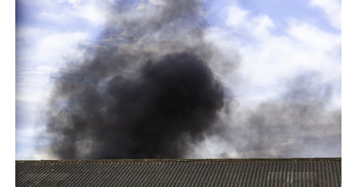 Chemical Fire Injures 2