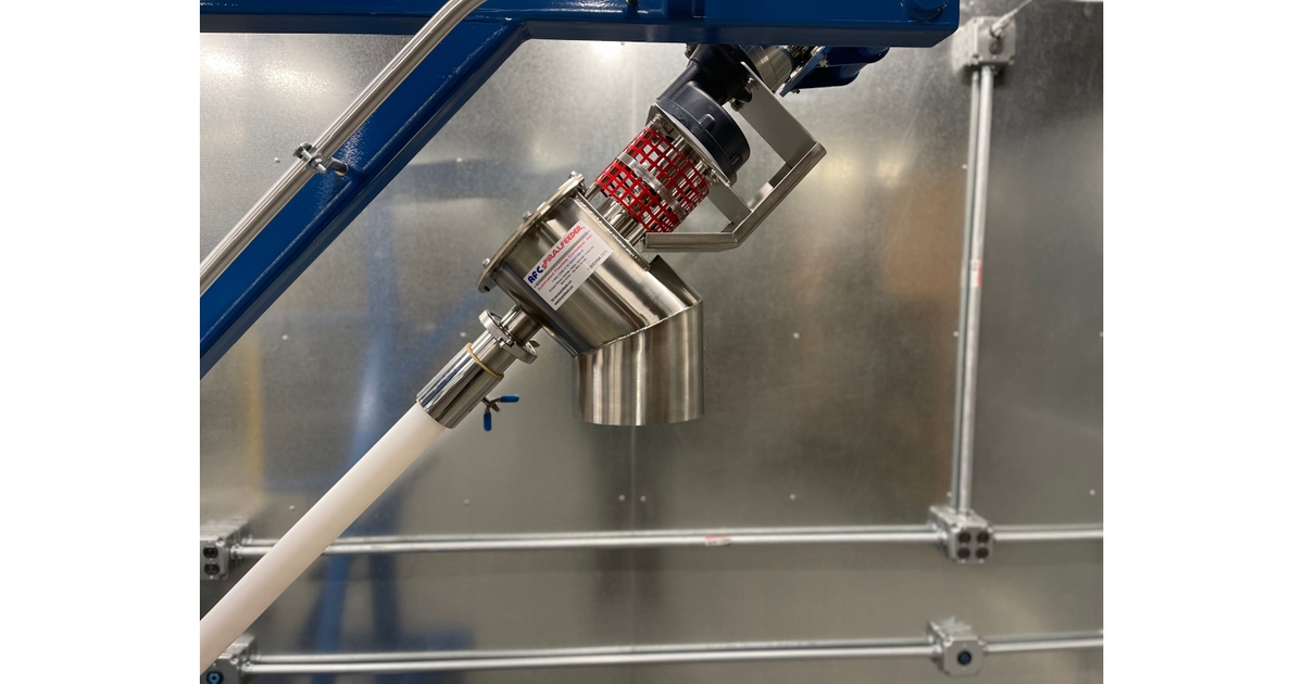 Conveyor Discharge Adapter Prevents Contamination