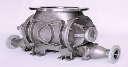 Powder Blow-Through Rotary Valves