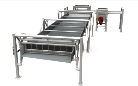 Slipstick Horizontal Motion Accumulating Conveyor