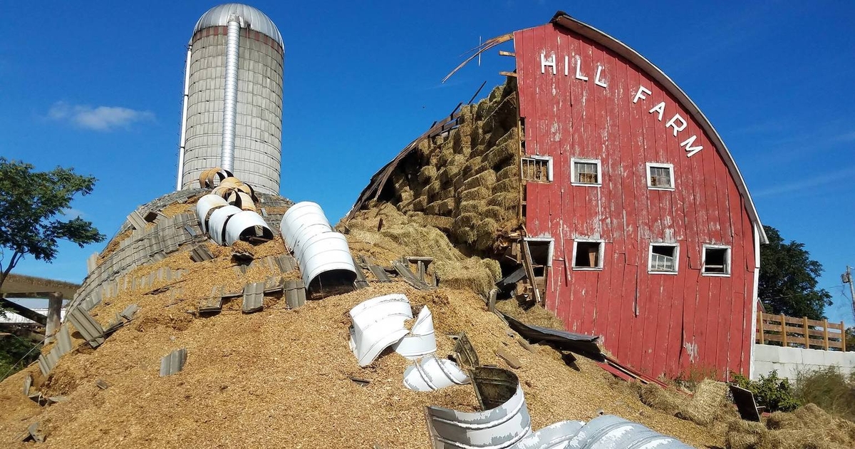 7 Jaw-Dropping Silo Collapse Photos