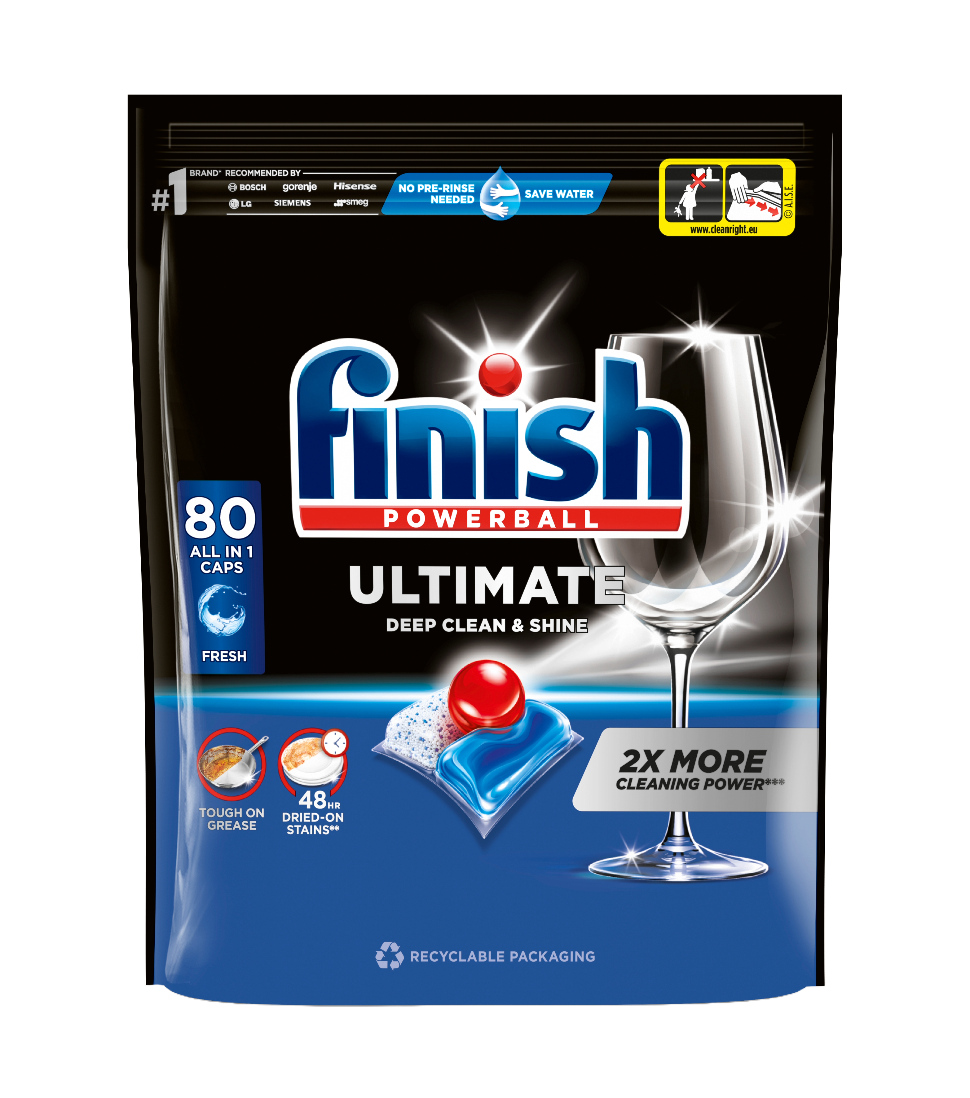 Finish Ultimate All in 1 80 Fresh | Finish® CZ