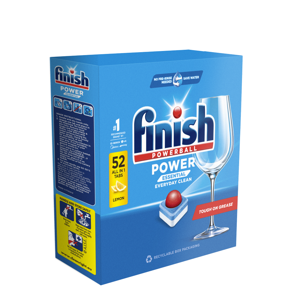 Finish Power Essential Dishwasher Tablets | Finish® AU