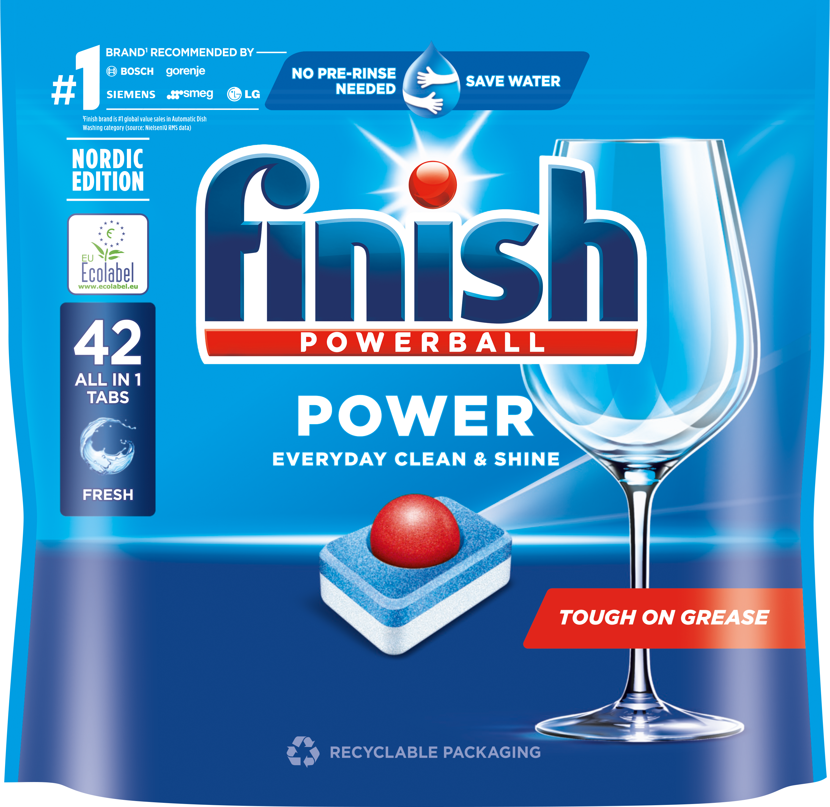 Finish® Power All-In-1-tabletter | Finish NO