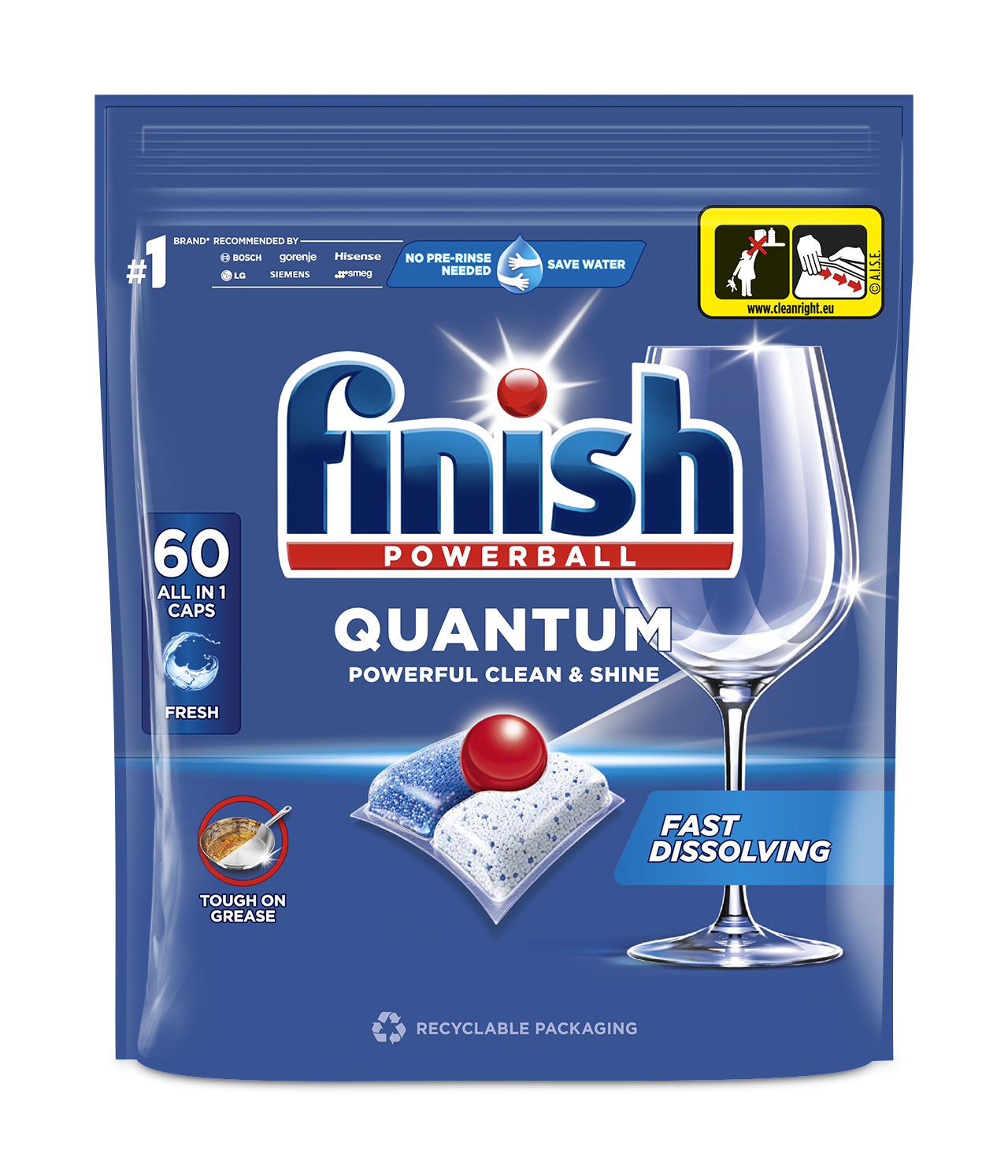 Finish Quantum Fresh, 60 capsule | Finish® RO