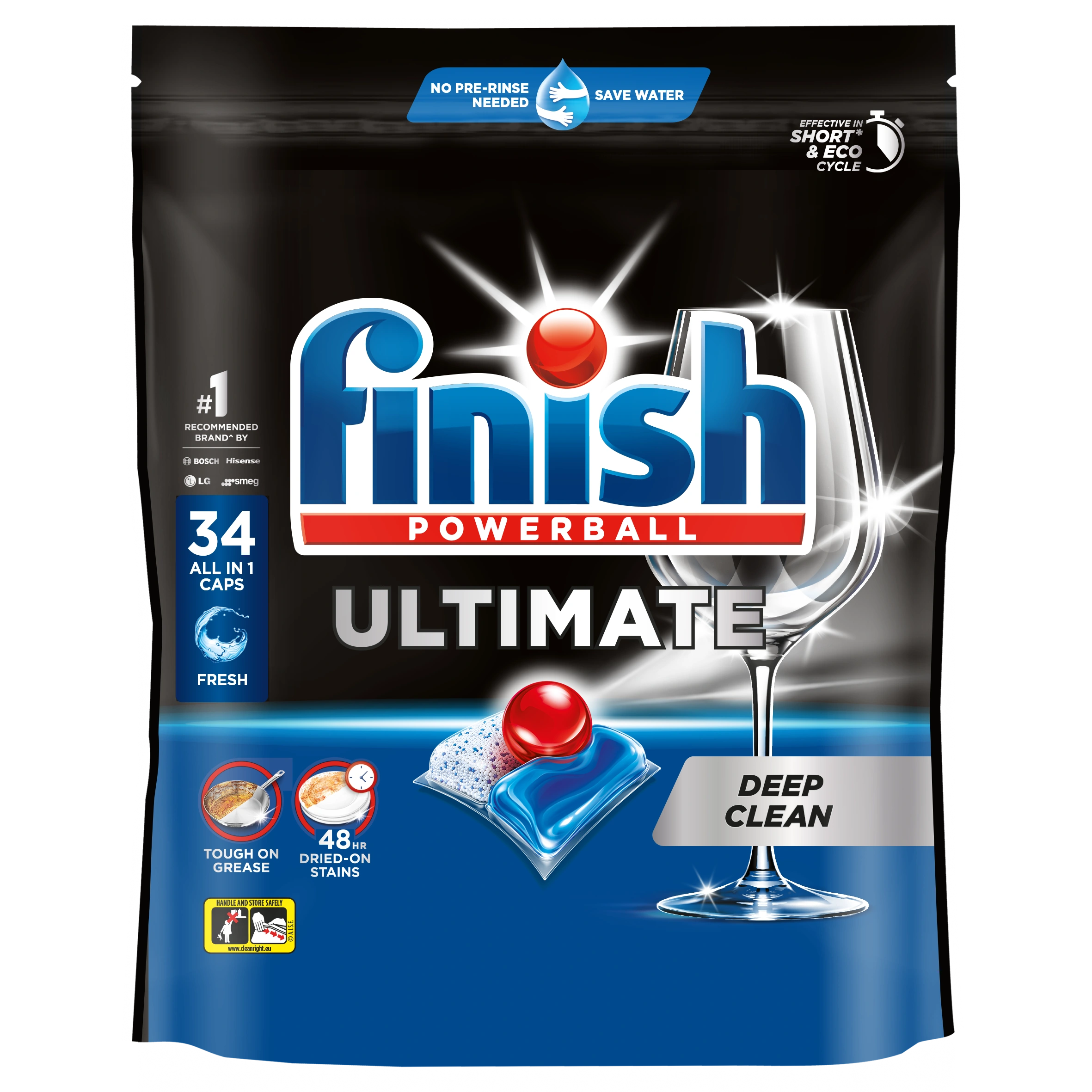 Finish Ultimate All in One 34 Tabs Fresh | Finish® AU