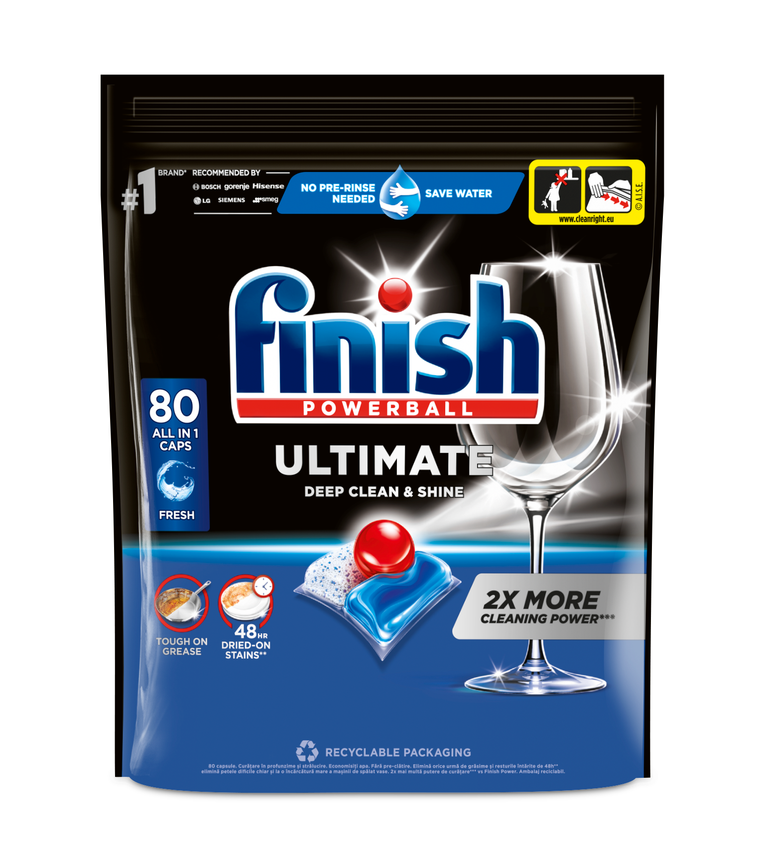 Finish Ultimate Fresh, 80 capsule | Finish® RO