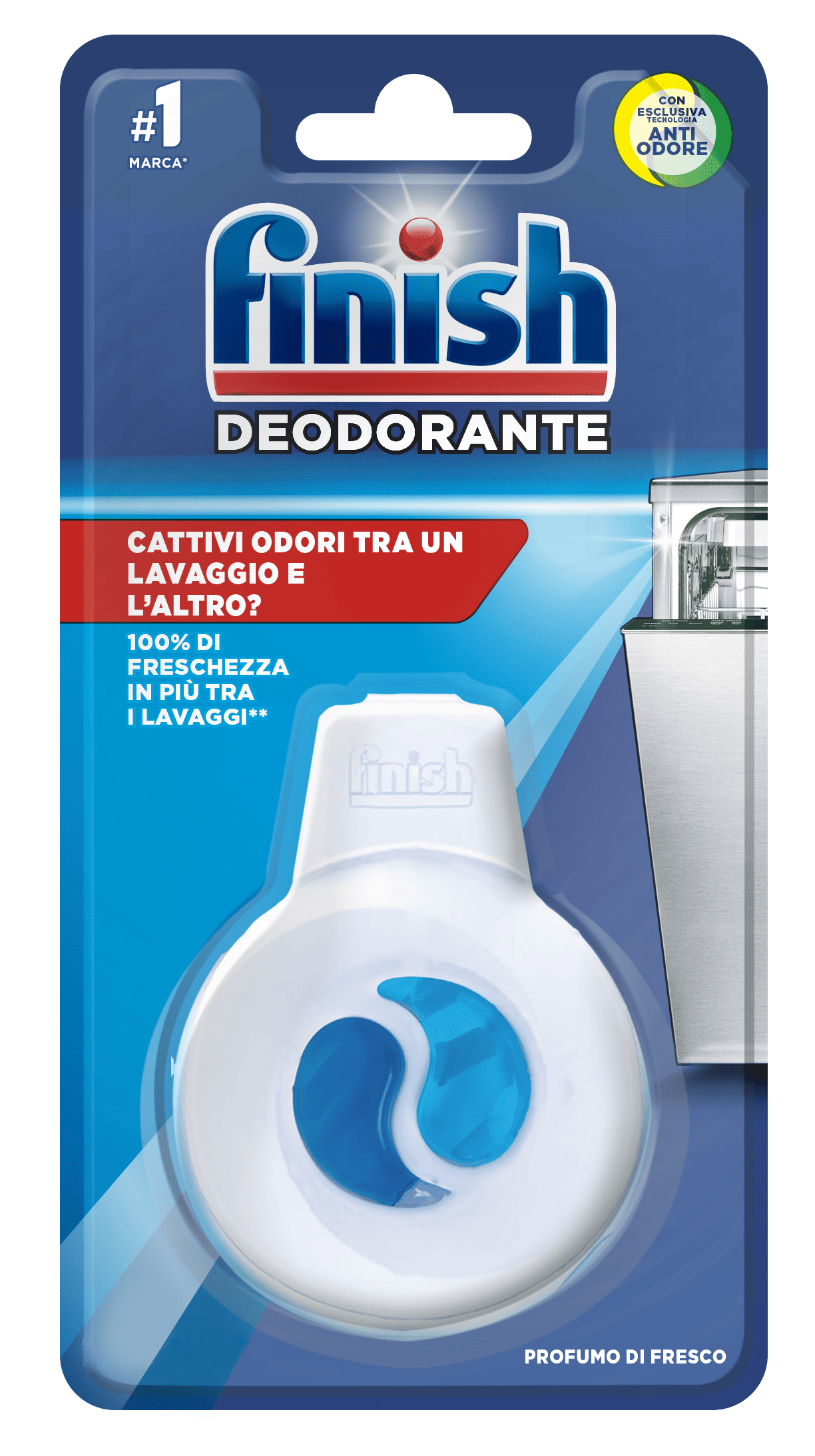 Finish Deodorante Lavastoviglie Profumo di Fresco | Finish IT