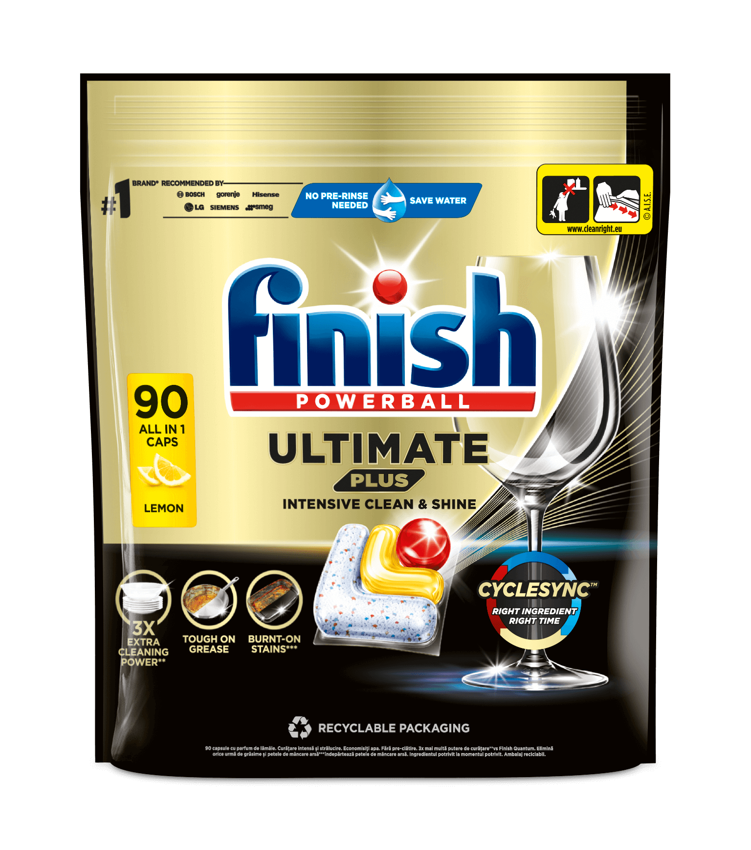 Finish Ultimate Plus All in 1 90 ks | Finish® CZ