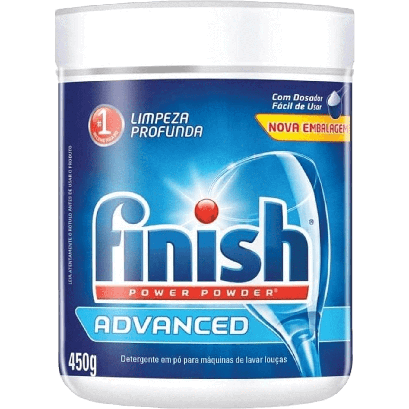 Finish Powder - Detergente para lava-louças em pó | Finish BR