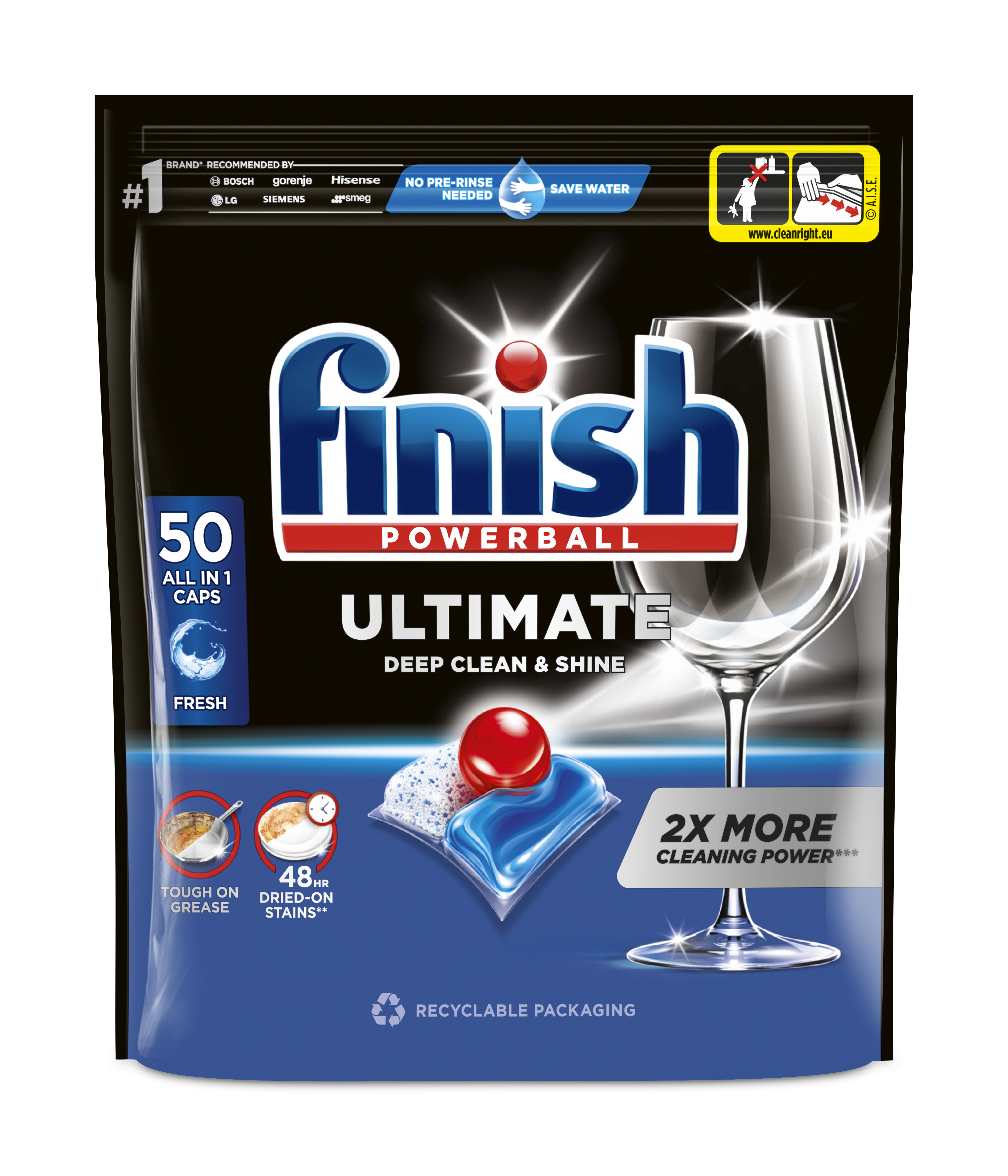 Finish Ultimate All in 1 50 Fresh | Finish® CZ