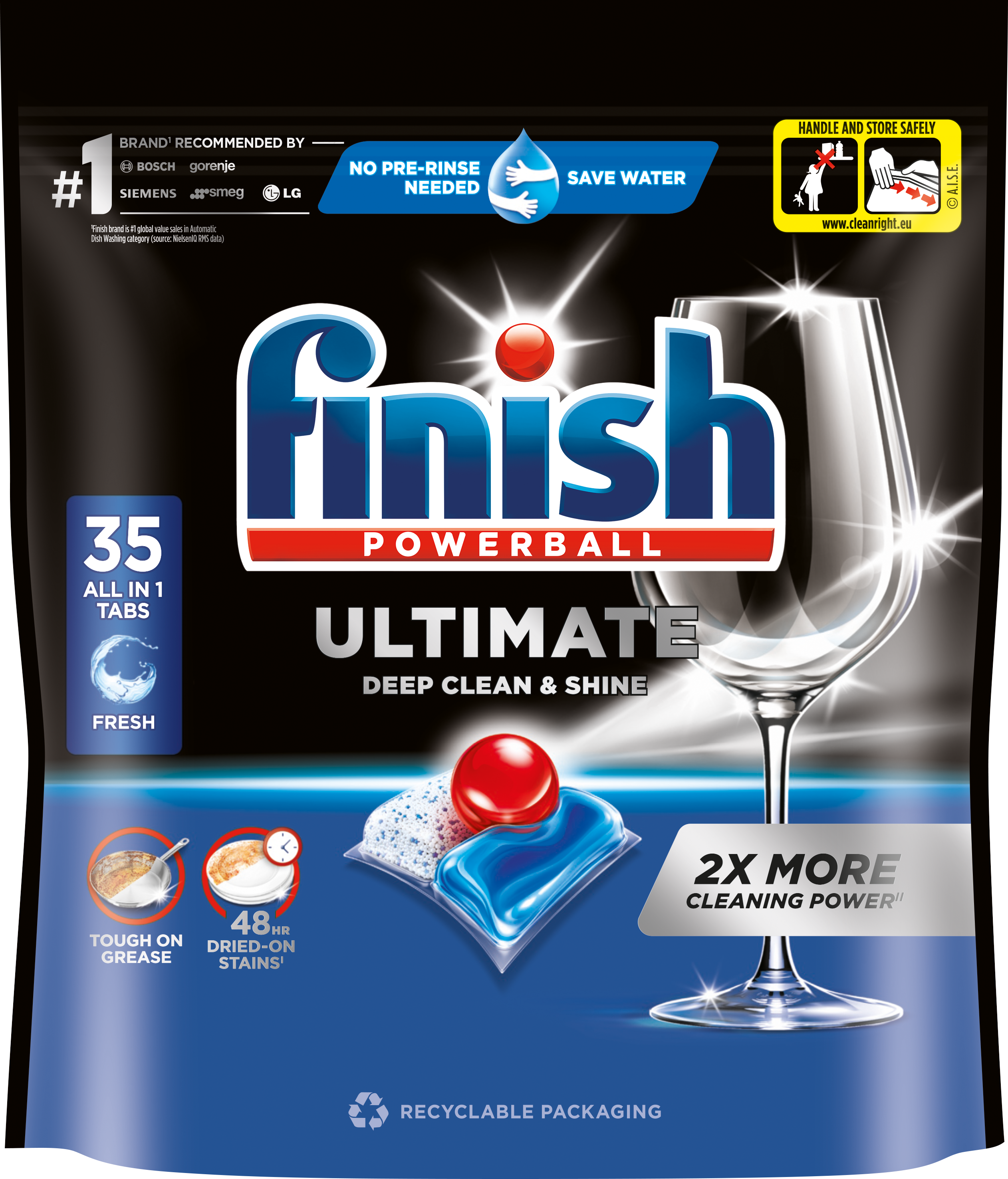 Finish® Ultimate All in 1™ -konetiskitabletit | Finish® FI