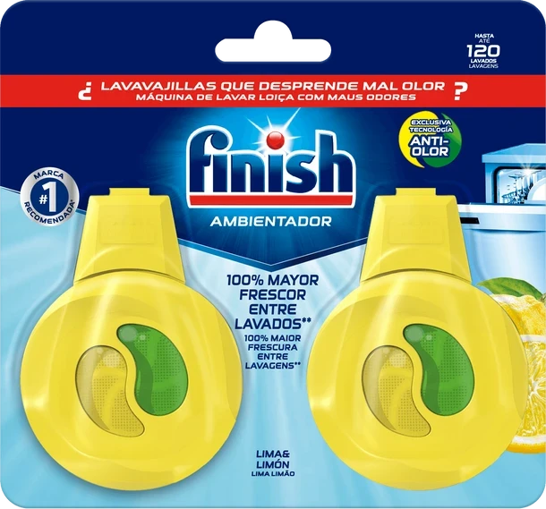 Finish® Deo 2 un limão | Finish® Portugal