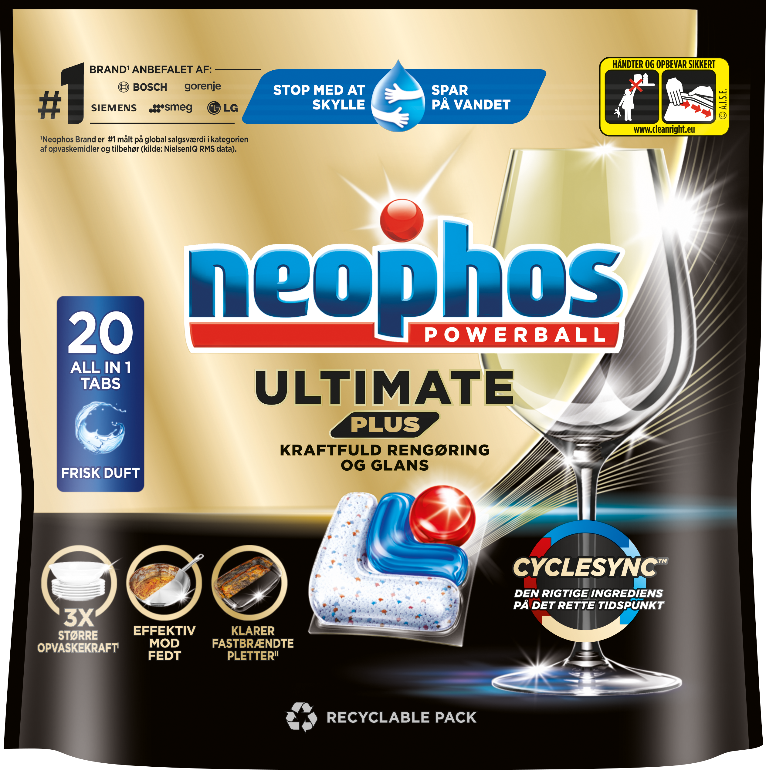Neophos® Ultimate Plus All in 1™ tabletter 20 | Neophos® DK
